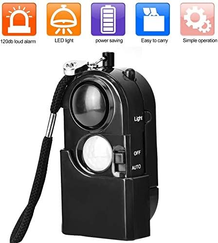 Personal Alarm Attack Alarm 120DB Personal Security Alarm with LED ...