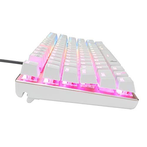 E-YOOSO Mechanical Gaming Keyboard 81 Keys 60% True RGB Backlit ...