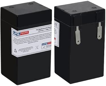 Amazon.com: FirstPower FP623 6V 2Ah Compatible Replacement Battery ...