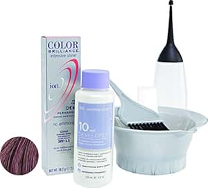Amazon.com : Ion Intensive Shine 3RV Burgundy Brown Demi Permanent ...