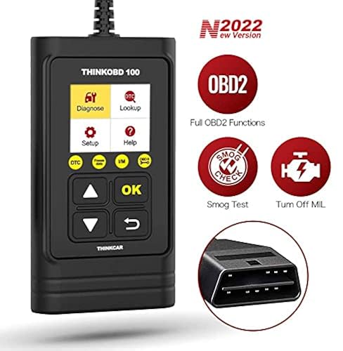 thinkcar OBD100 OBD2 Scanner OBD2/ EOBD Car Code Reader with Full OBD2 ...
