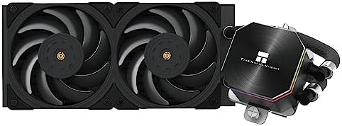 Thermalright Frozen Edge 240 Black CPU Water Cooler with PWM Fans, Pump ...