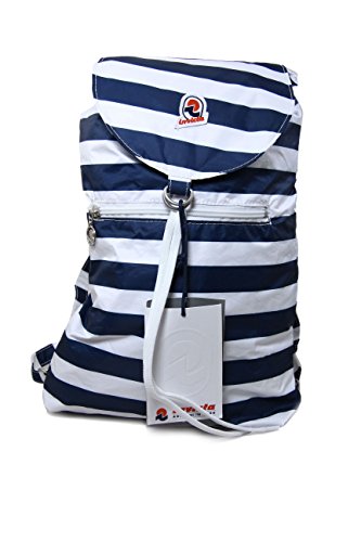 Invicta Mini Sac Next Nylon Backpack with Stripes (Blue, Pink, Red ...