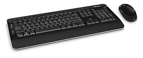 Microsoft Wireless Desktop 3050 with AES - Black. Wireless Keyboard and ...