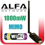 Alfa Network AWUS036NHA - USB WiFi Adapter, 150 Mbps, 802.11b/g/n, RP ...