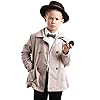 Skeleteen Fake Pipe Costume Accessory - Wood Look Tobacco Prop Pipe for ...