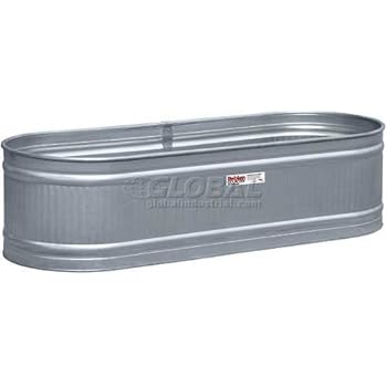Amazon.com : Behlen Country Galvanized Stock Tank Round End ...