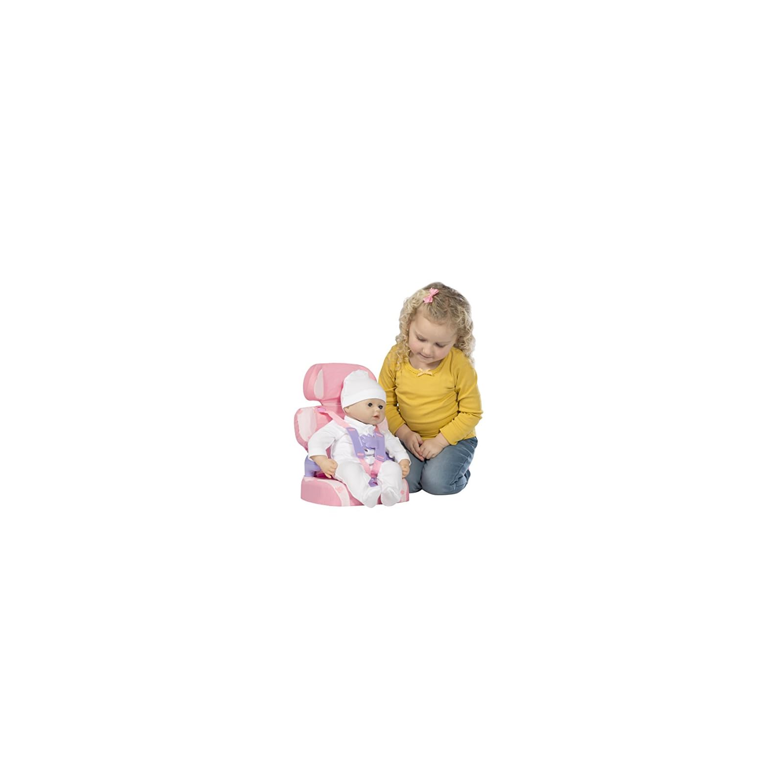 Casdon Baby Huggles Doll Car Booster Seat - Bring Your Favorite Friend ...