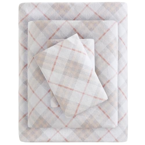 Sleep Philosophy True North Cozy Flannel Warm 100% Cotton Sheet ...