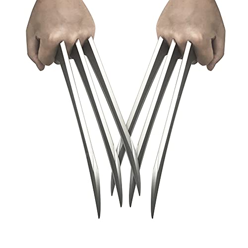 Durable Plastic Wolverine Claws-1pair, Halloween Costume Cosplay Claw ...