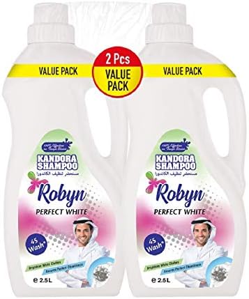 ROBYN Perfect Luxurious White Kandora Shampoo Power Liquid Detergent 2. ...