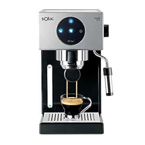 Solac CE4552 Squissita Touch - Cafetera espresso, 1.5 l, 1000 W ...