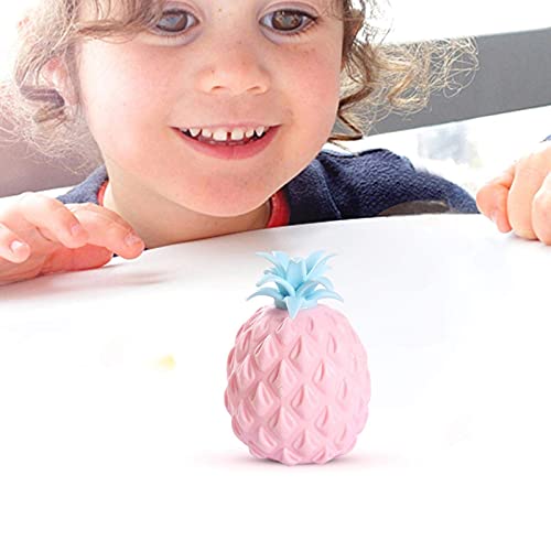 (1 Piece) Pineapple Stress Balls Toy, Fruit Fidget Toys Anger Relief ...