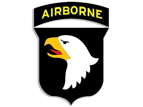 Buy American Vinyl 101st Airborne Logo Screaming Eagles Sticker (Logo ...