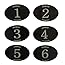 Amazon.com: Aspire 25 PCS Door Numbers/Locker Numbers, Self-Adhesive ...