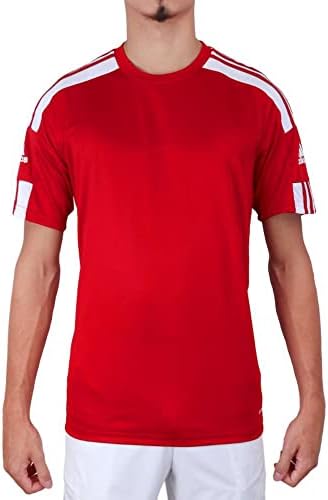 سعر قميص رياضي رجالي Adidas Football Squadra 21، فريق القوة الأحمر ...
