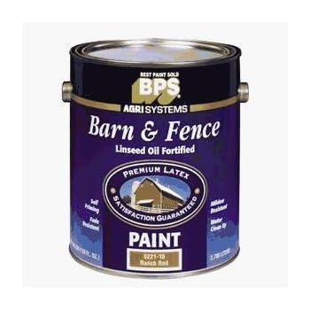 Amazon.com: Valspar 3125-10 Barn and Fence Latex Paint, 5-Gallon, Red ...
