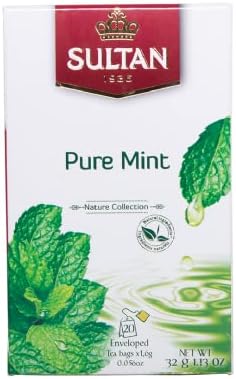 SULTAN TEA Moroccan Green Tea with Pure Mint & Tiznit Herbal Teas ...
