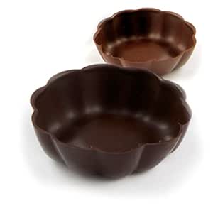 Amazon.com : Lang's Chocolates – Dark Chocolate Dessert Shell Bowls ...