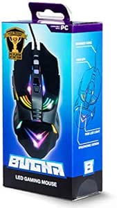 Amazon.com: Bugha Exclusive LED Gaming Mouse 7-key/7200 dpi USB Wired ...