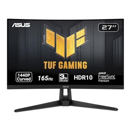 ASUS VG27WQ1B 27" QHD 165Hz Monitor | Tech Audit TV