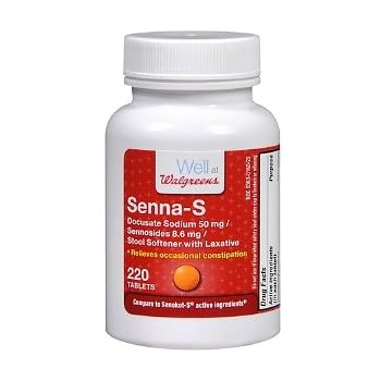 Amazon.com: Well At Walgreens Senna-s Tablets 220 Ea: Health & Personal ...