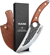 Amazon.com: Huusk Viking Knives Hand Forged Boning Knife Full Tang ...