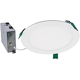 Amazon.com: HALO HLB 4 Inch LED Recessed Light, Thin Canless, Dimmable ...