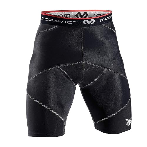 McDavid Cross Compression Shorts. Thick Compression for Muscle Support ...