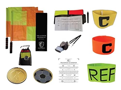 10 & 7 Pro USA Soccer Referee Kit, Youth Soccer Referee, Referee Flags ...