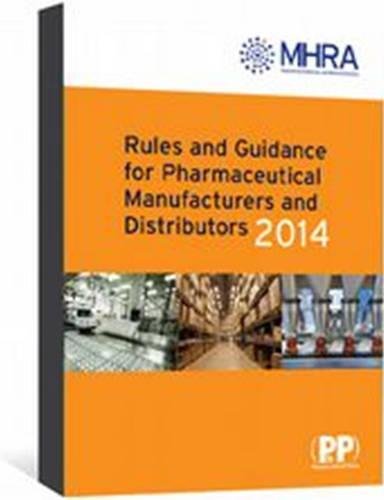 Rules and Guidance for Pharmaceutical Manufacturers and Distributors ...