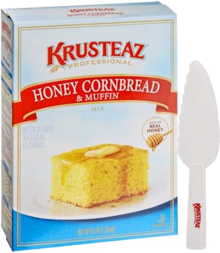 Krusteaz Professional Honey Cornbread & Muffin Mix, 5 Pounds Box with ...