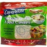 Amazon.com: CoverMate Stretch-to-Fit Food Covers: Home & Kitchen