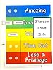 Rainbow style behavior chart for multiple kids You provide the names ...