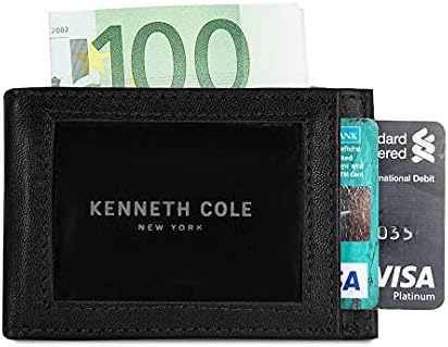 Kenneth Cole Mens Wallet - Pure Italian Leather with RFID Protected ...