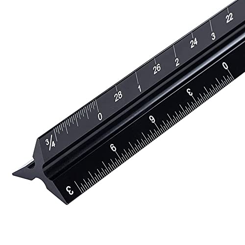Mua Shalipa 12 "Architectural Scale Ruler Aluminum, Metric Metal ...
