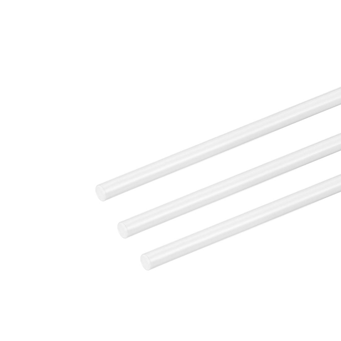 Amazon.com: uxcell ABS Styrene Plastic Round Bar Rod,1/8 inch Dia 20 ...