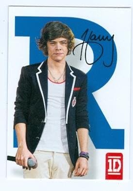 One Direction trading card #3 2013 Panini Harry at Amazon's ...