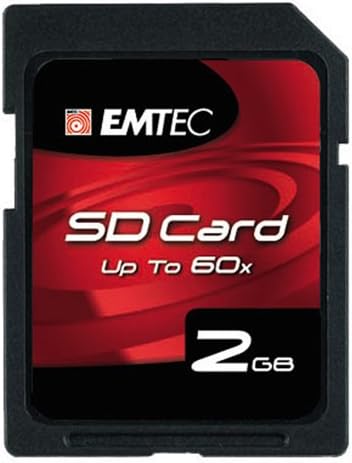 Emtec 2GB SD Card 60x 2GB SD memoria flash: Amazon.it: Informatica