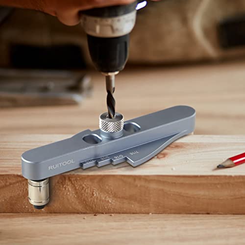 Ruitool Dowel Jig Kit, Self-centering Line Scriber Woodworking Tools ...