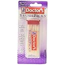 Amazon.com: The Doctor's BrushPicks Interdental Toothpicks | 120-Picks ...