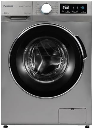 سعر Panasonic 7Kg Front Load Washing Machine with Abaya Wash | Model No NA-147MG4LSA,1400 RPM, 2 ...