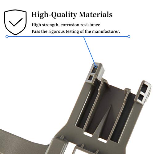 UPGRADED W10350375 Dishwasher Top Rack Adjuster and W10508950 ...