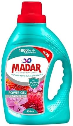 سعر Madar Power Gel Soap-Tech 900 Gram With Nature's Breeze Perfume فى مصر | بواسطة امازون مصر ...