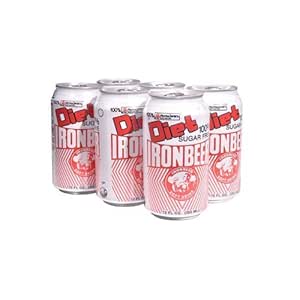 Amazon.com : Ironbeer Diet Ironbeer 6Pk : Soda Soft Drinks : Grocery ...