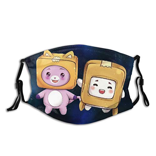 Lankybox Merch Lankybox Boxy Face Cover Mouth Scarf Neck Gaiter Face ...