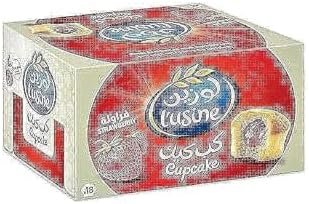 Lusine Strawberry Cup Cake, 18 x 30 g price in Saudi Arabia | Amazon ...
