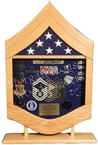 Amazon.com: E-8 Air Force Senior Master Sergeant (SMSgt) Shadow Box ...