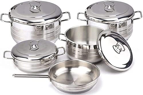 Mister Cook Stainless Steel Cookware Set - 9 Pcs price in Saudi Arabia ...