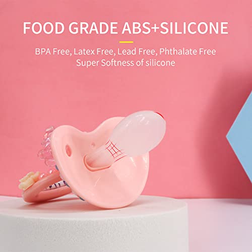 Adult Sized Pacifier Candy Cute Baby Pacifiers (Pink Bear) | Pricepulse